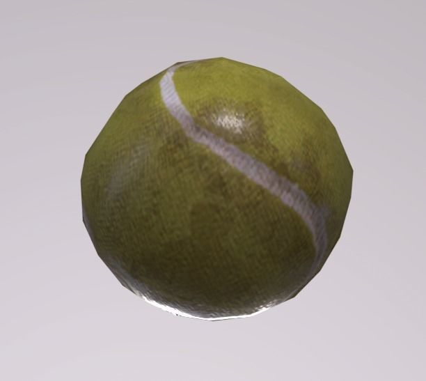 3D model Tennis Ball VR / AR / low-poly | CGTrader