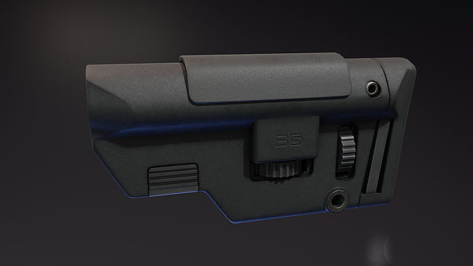 3D model B5 Precision Stock VR / AR / low-poly | CGTrader