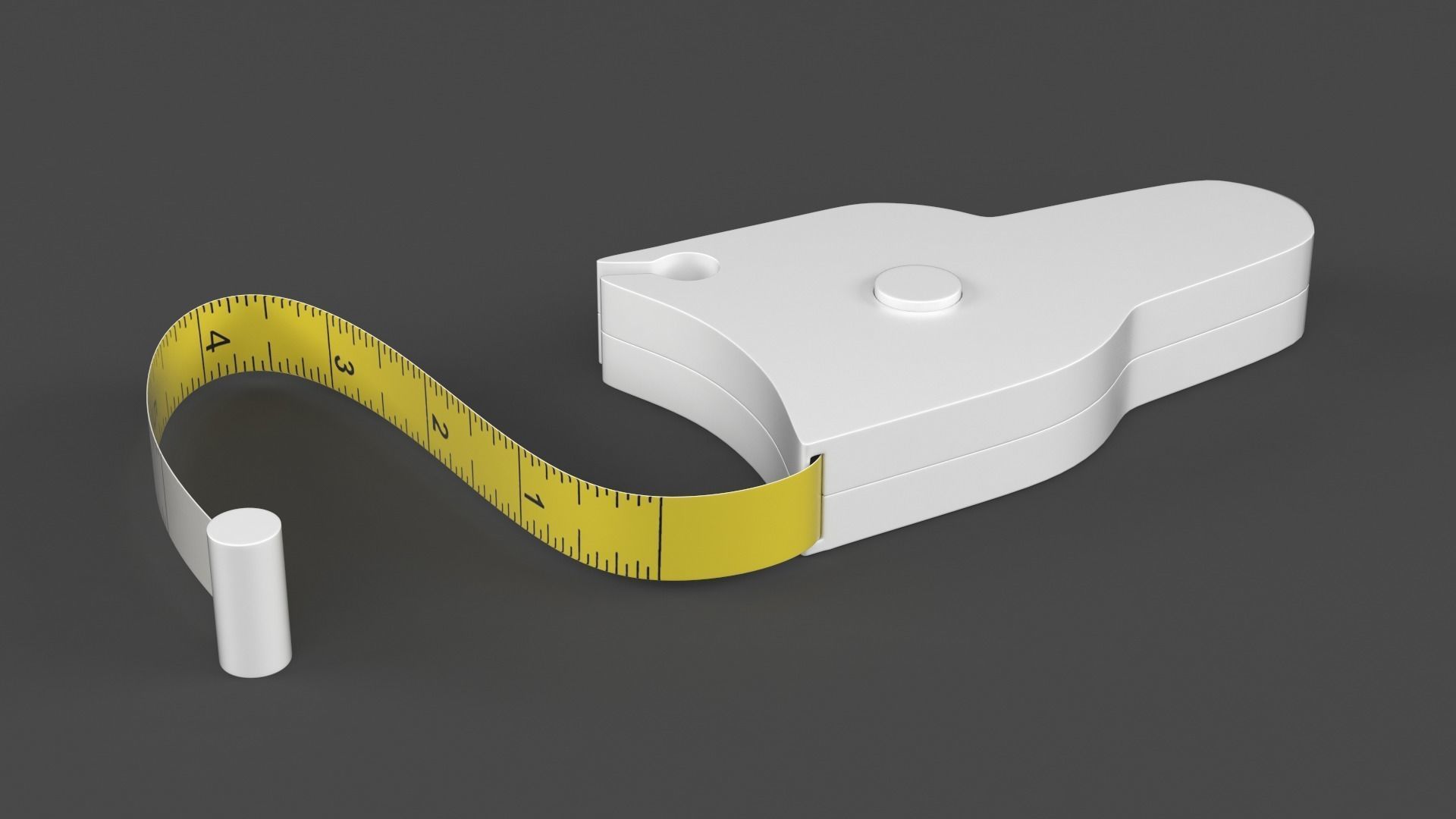 Body Tape Measure 3D model | CGTrader