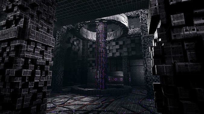 3D model Sci-fi Alien Lair VR / AR / low-poly | CGTrader