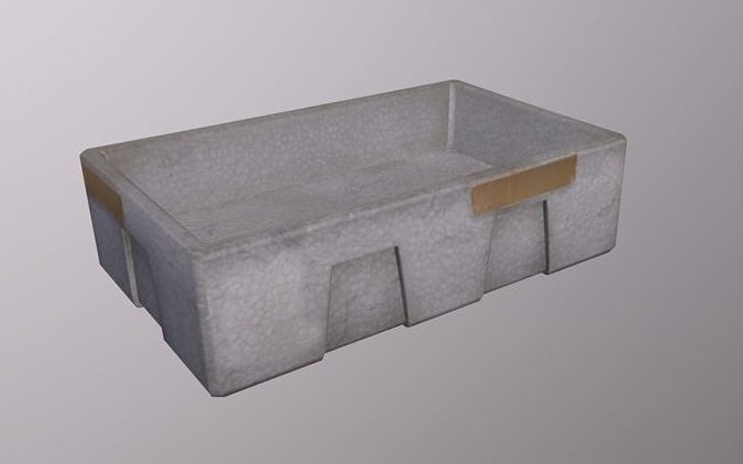 3D model PolystyreneBox VR / AR / low-poly | CGTrader