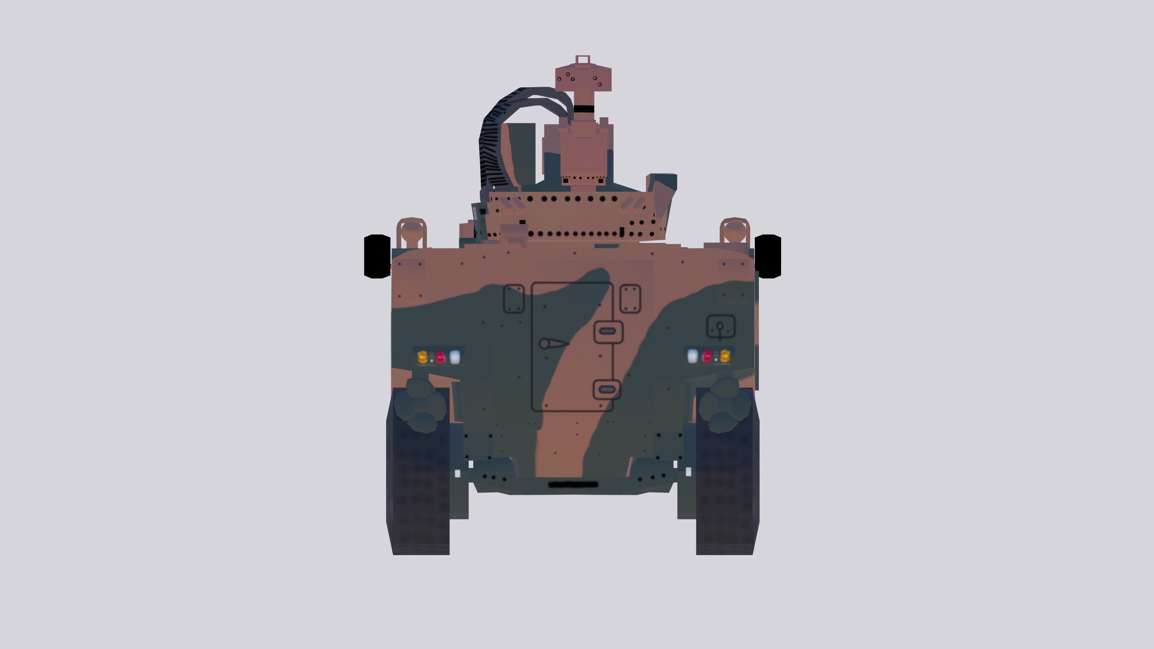 3D model Iveco Guarani VBTP MR UT-30 EB VR / AR / low-poly | CGTrader