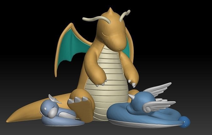 Dragonair And Dratini