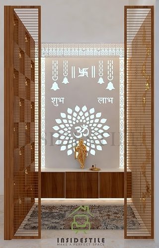 3D model Mandir Design VR / AR / low-poly | CGTrader