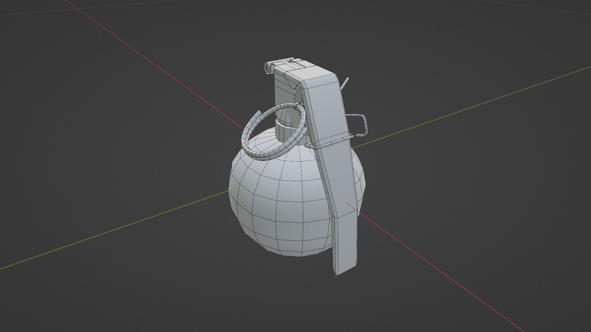Lowpoly M67 grenade free VR / AR / low-poly 3D model | CGTrader