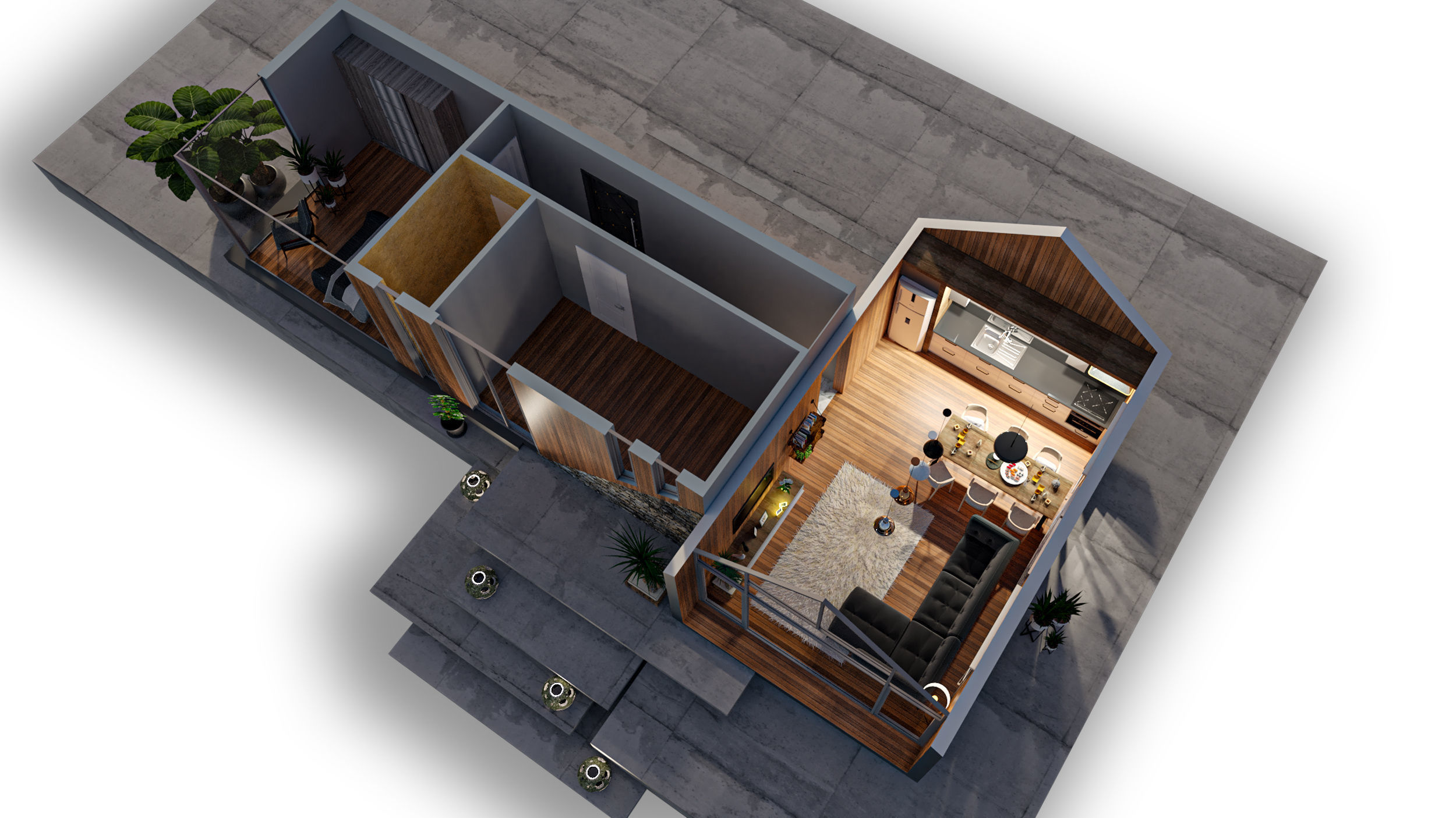 tiny house 3D model | CGTrader