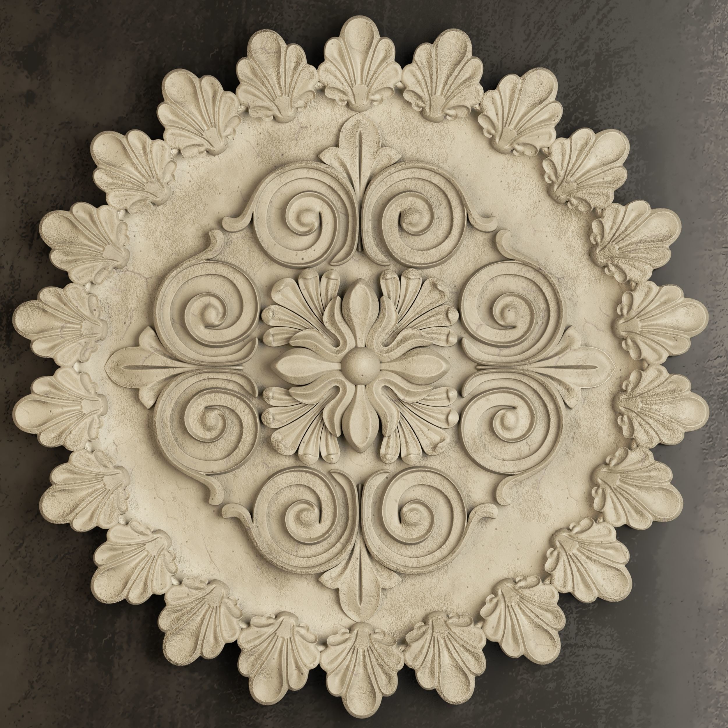 Collection of applied architectural ornaments 3D model | CGTrader