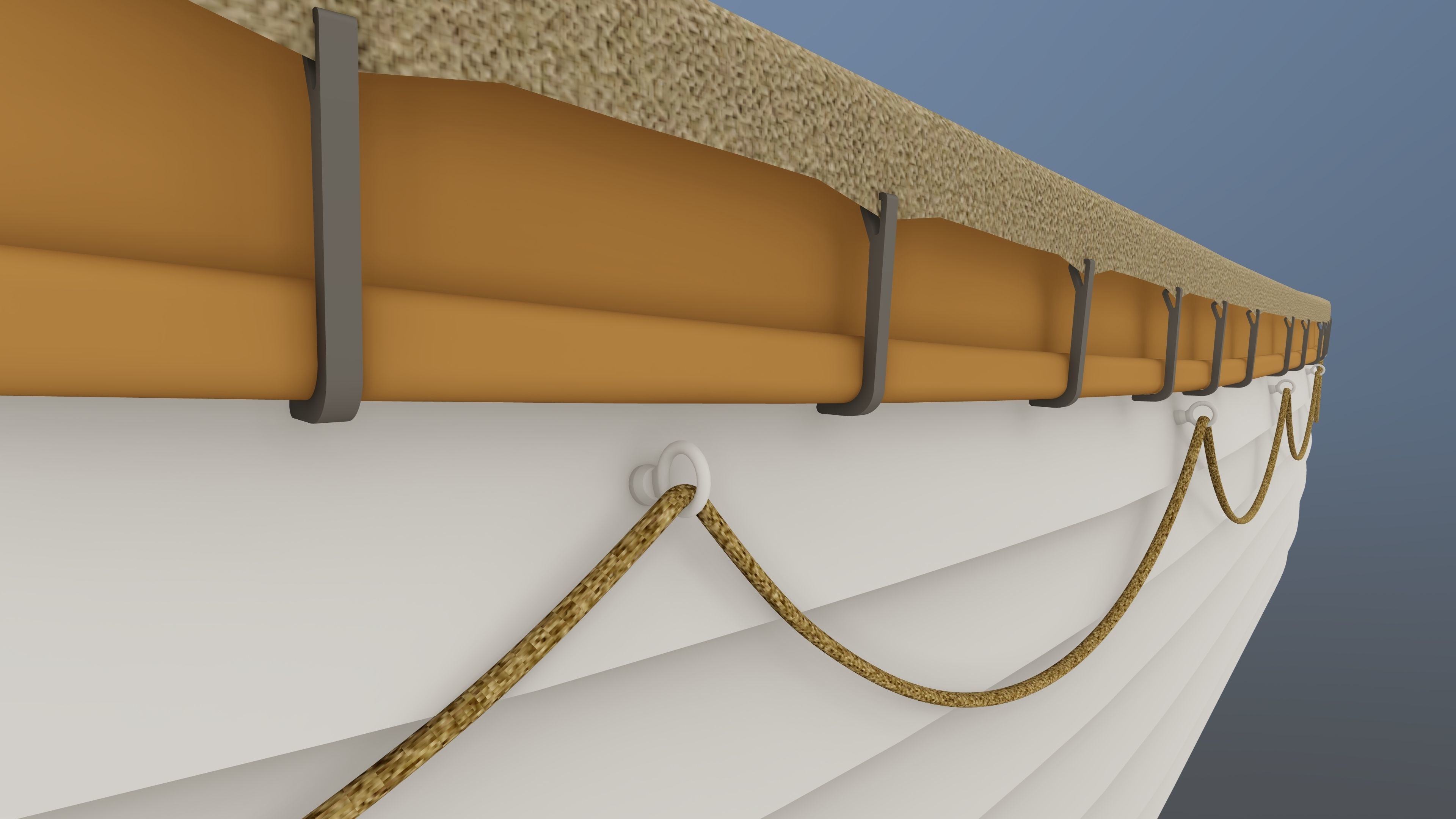 RMS Titanic Lifeboat 3D model | CGTrader