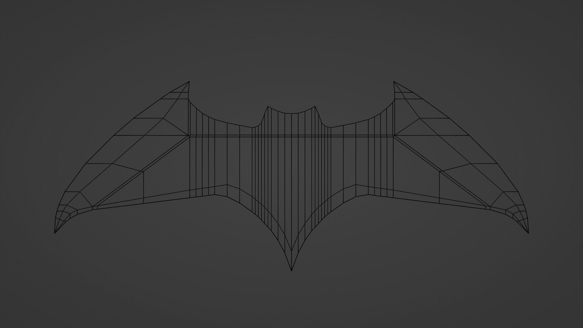 Batarang - Affleck 3D model | CGTrader