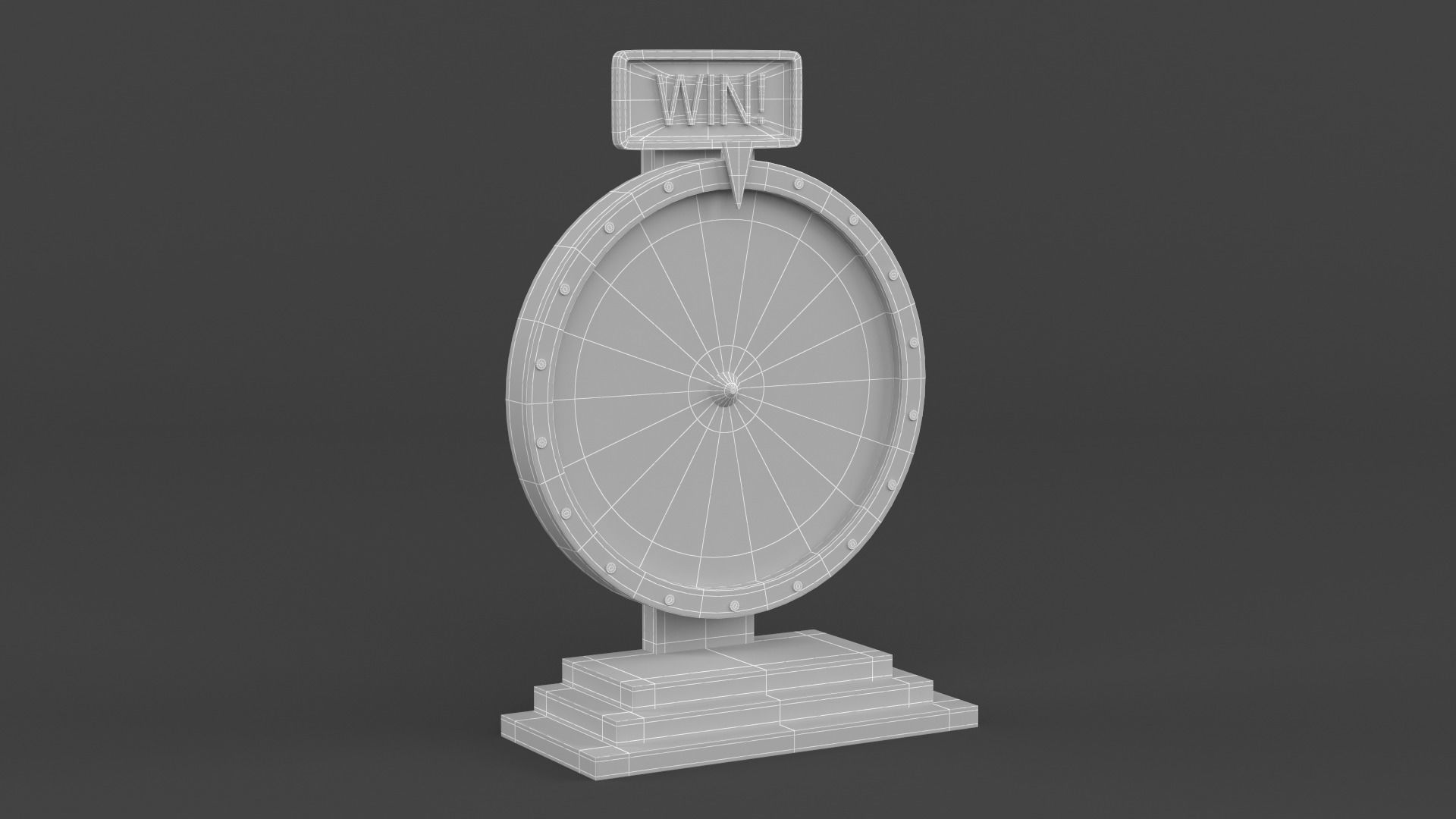 Wheel of Fortune 3D model | CGTrader