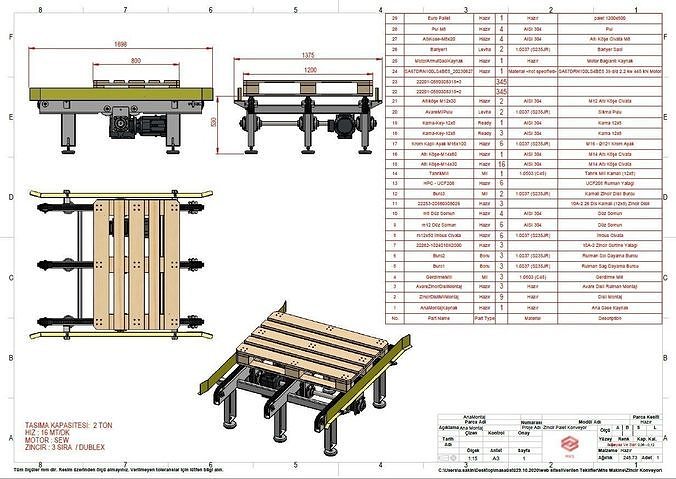 Roller Chain Solidworks Animation