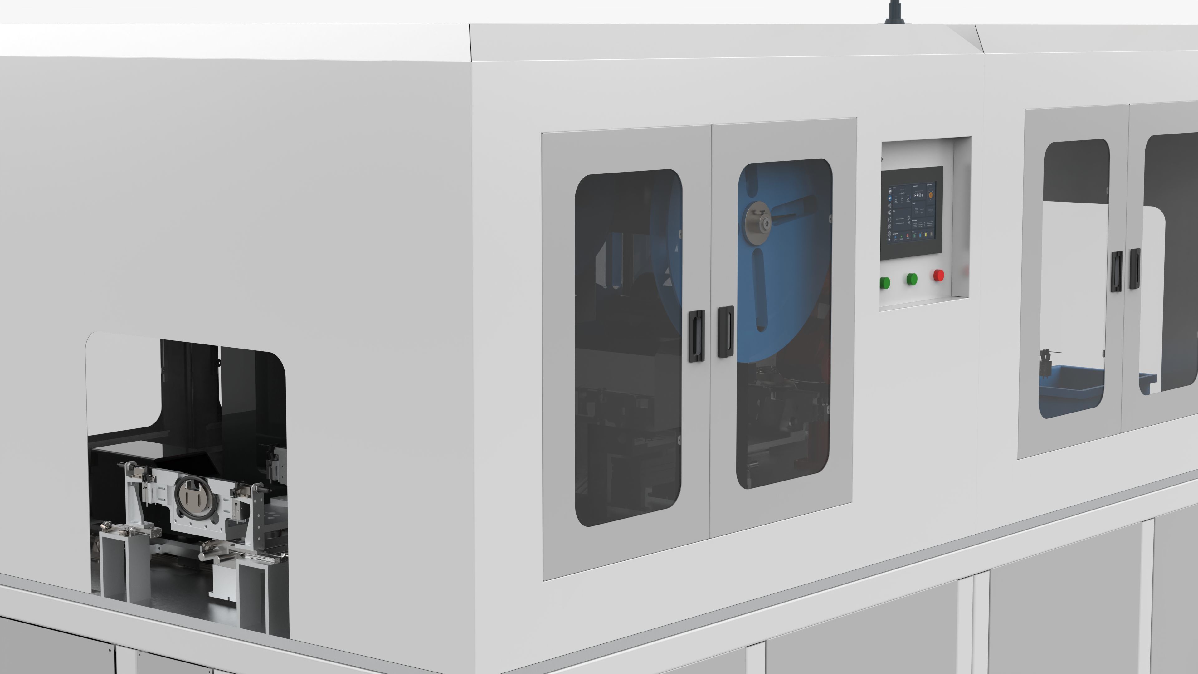 Automatic Wire Processing Machine 3D model | CGTrader
