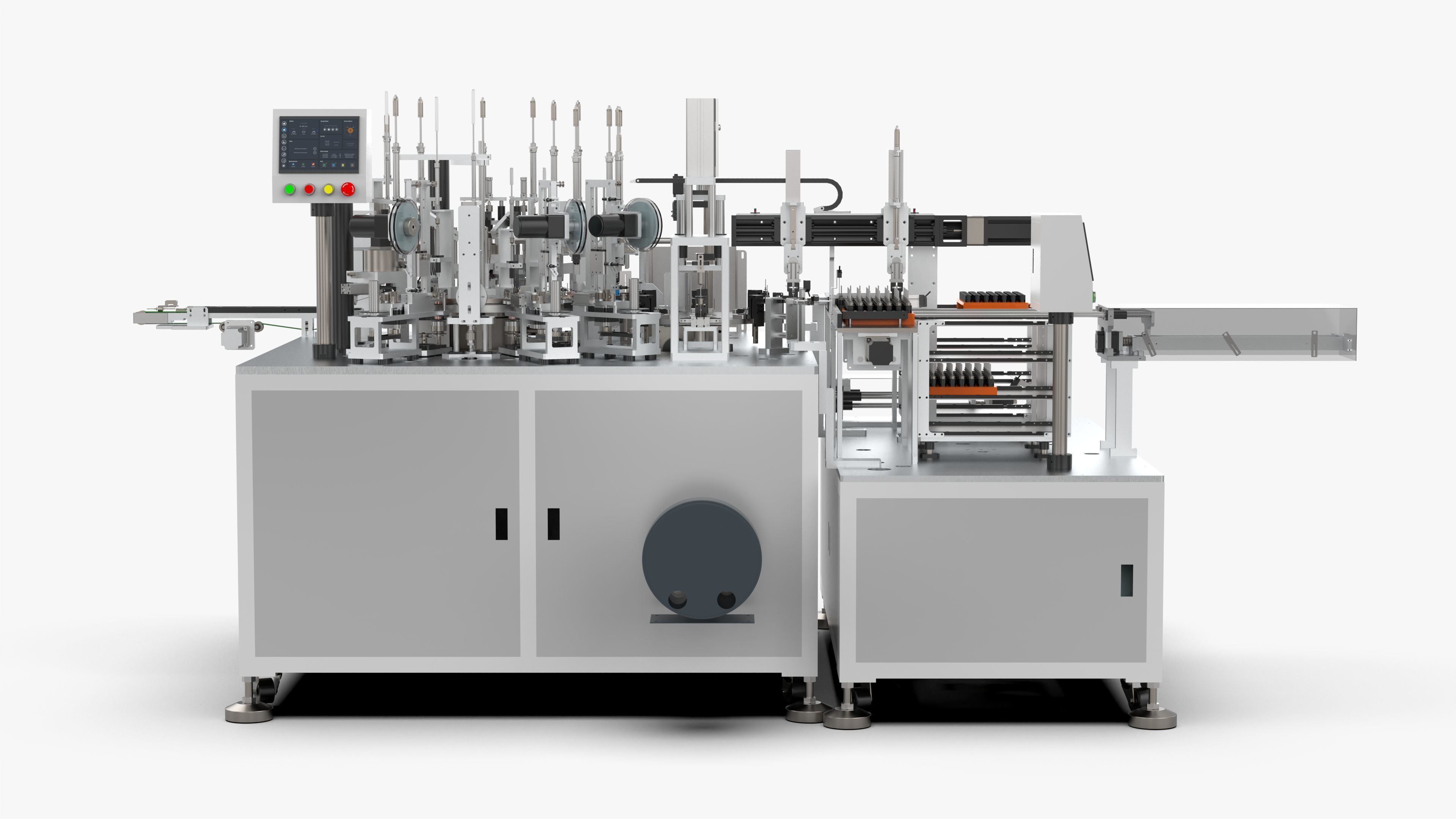Automatic Micro Rotor Motor Processing and Assembly Machine 3D model ...