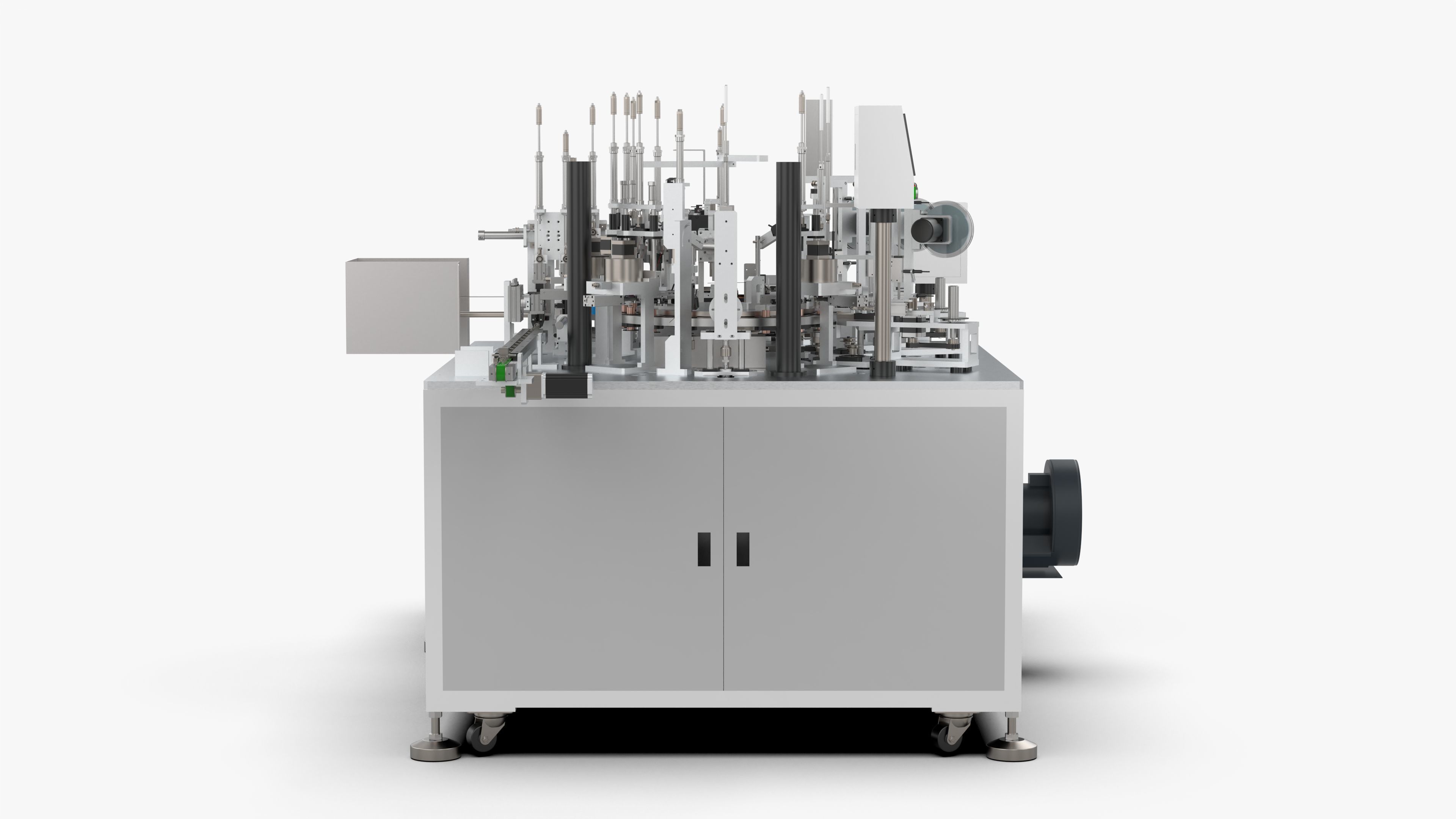 Automatic Micro Rotor Motor Processing and Assembly Machine 3D model ...