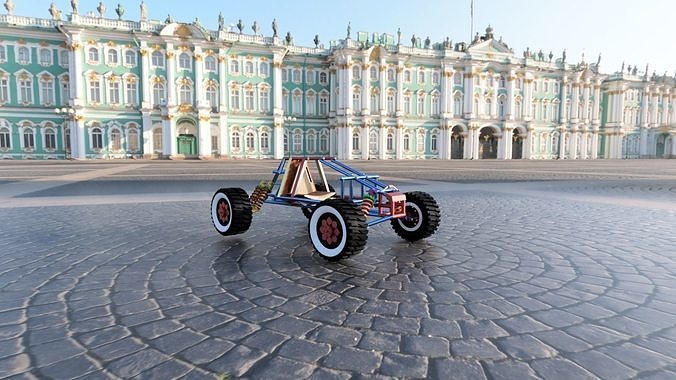 Buggy Model 3D model 3D printable | CGTrader