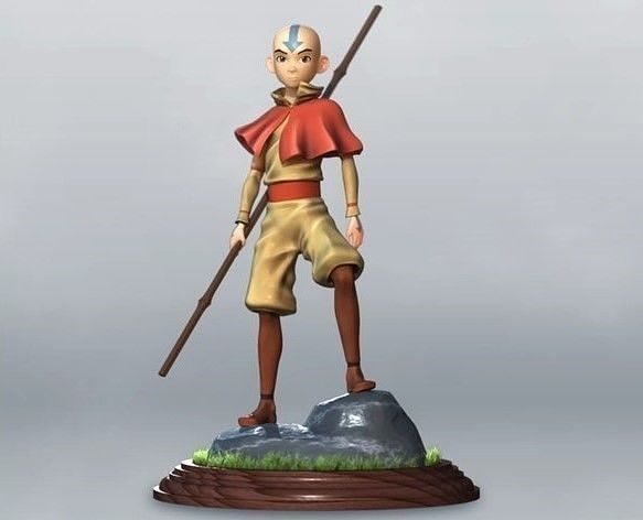Avatar Aang 3d print 3D model 3D printable | CGTrader