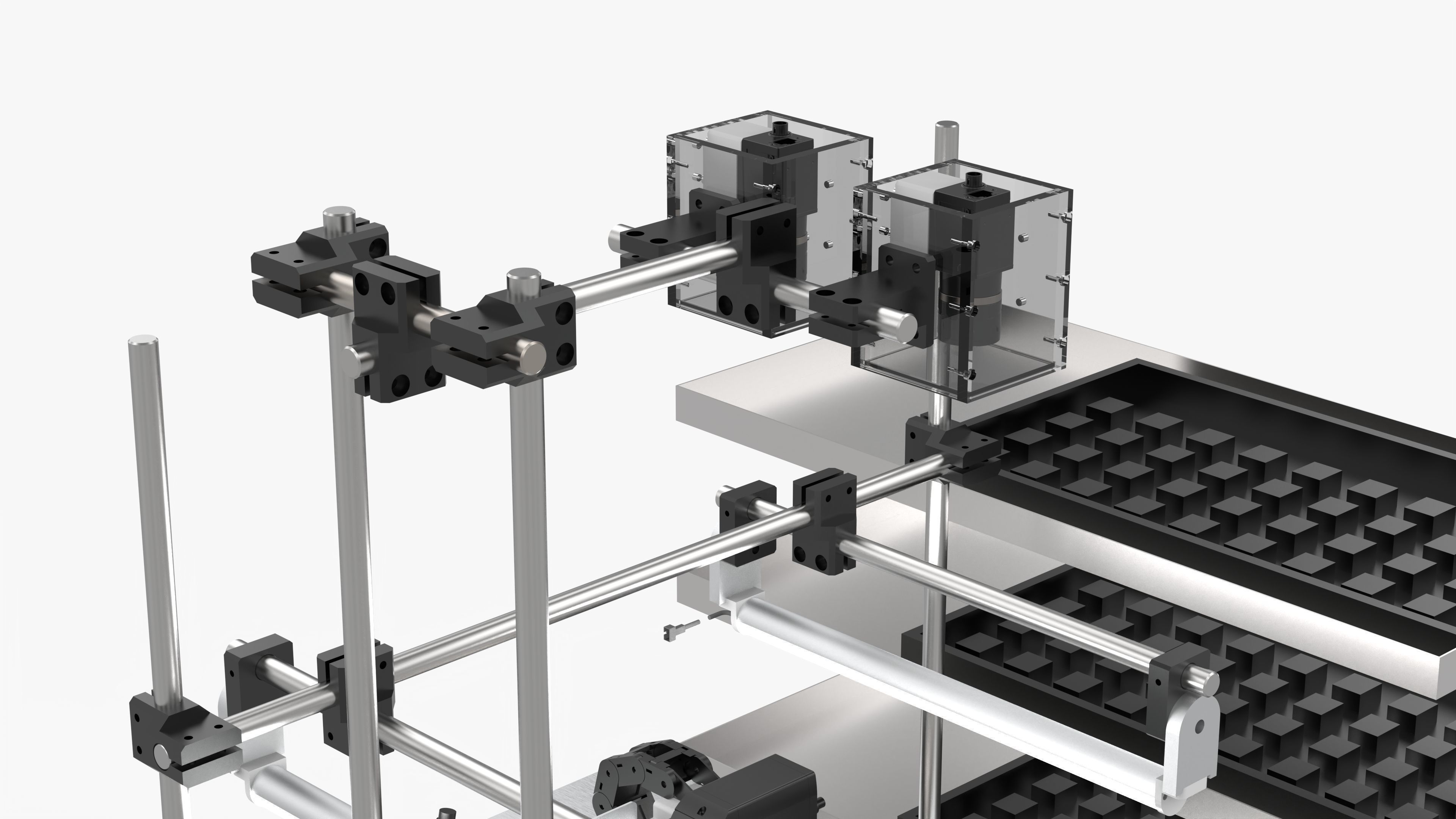 Automatic Electronic Product Visual Inspection Machine 3D model | CGTrader