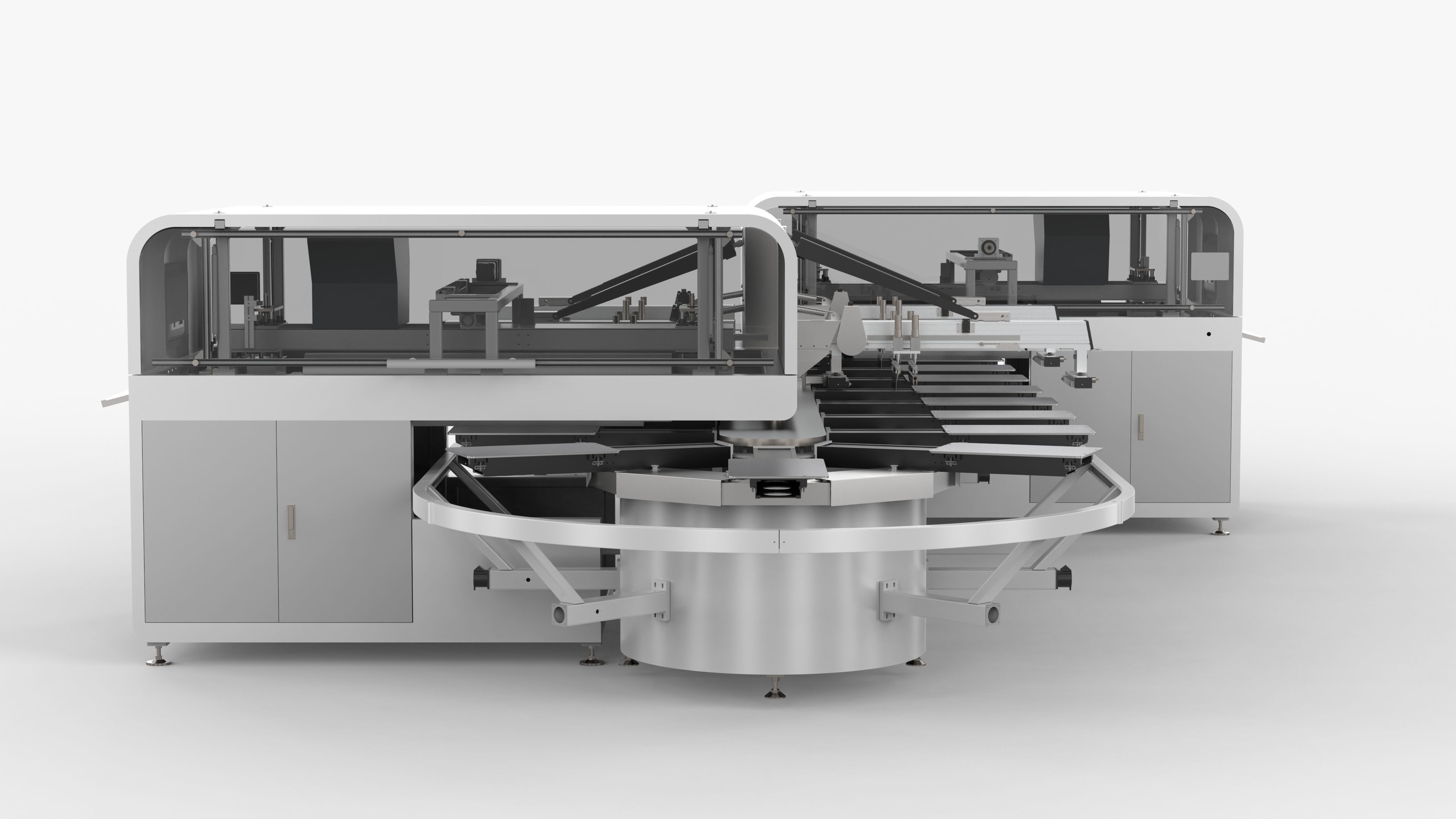 Fully Automatic 24 Station Oval Printing Machine 3D model | CGTrader
