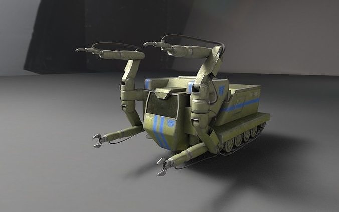 Emperor Battle for Dune Repair Tank Low-poly 3D model 3D model | CGTrader