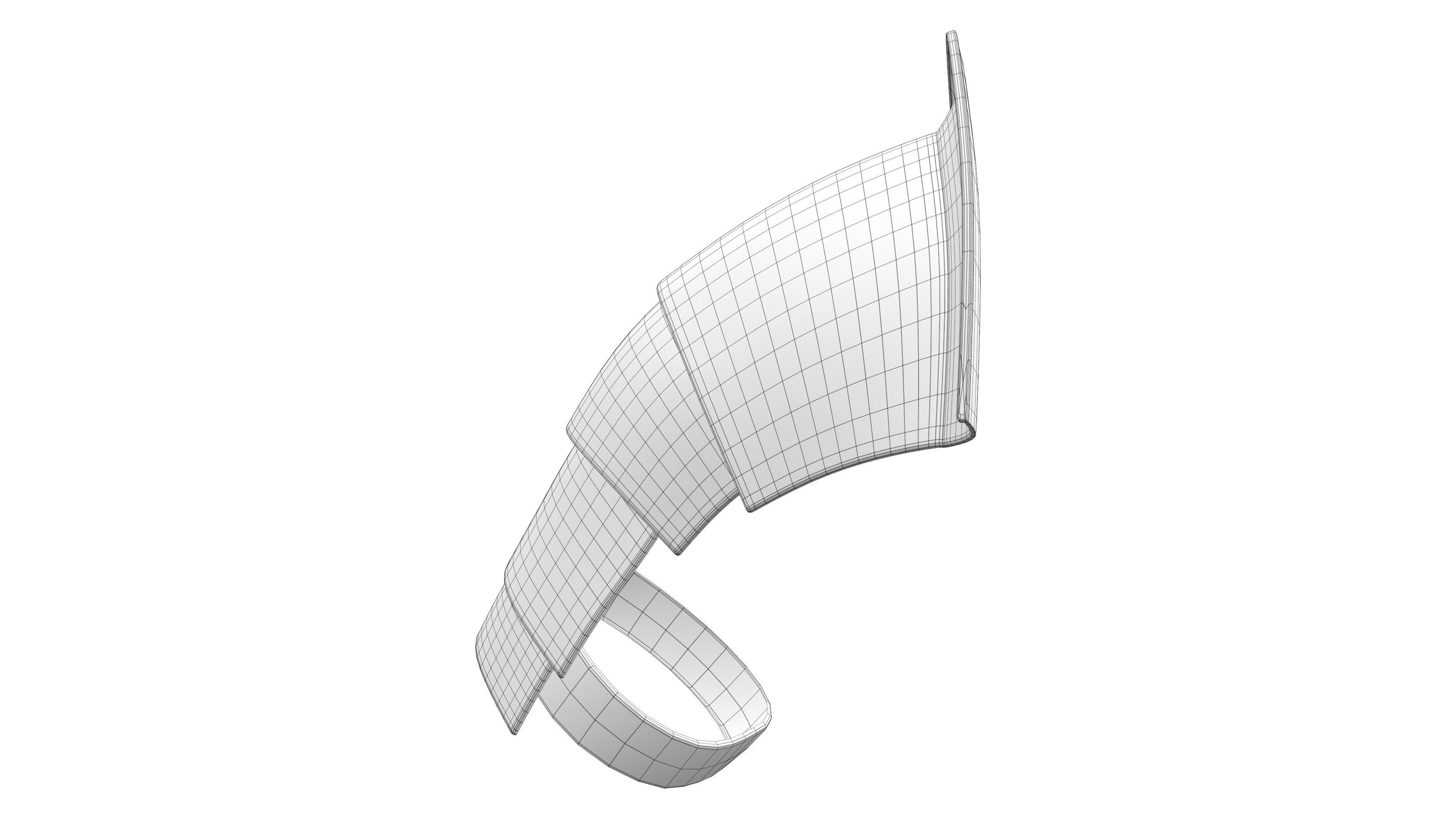 3D model Roman Soldier Shoulder Guard VR / AR / low-poly | CGTrader