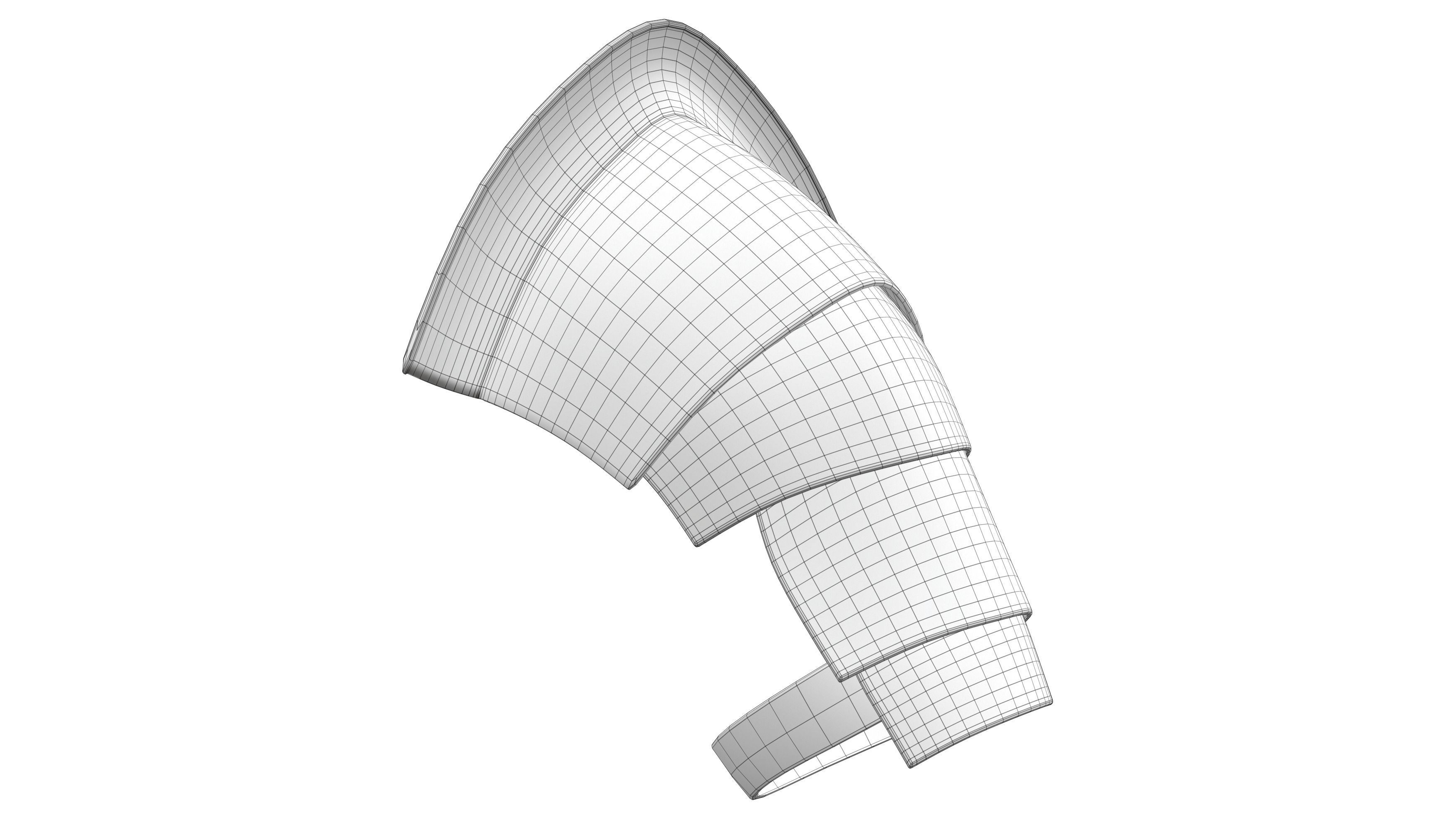 3D model Roman Soldier Shoulder Guard VR / AR / low-poly | CGTrader