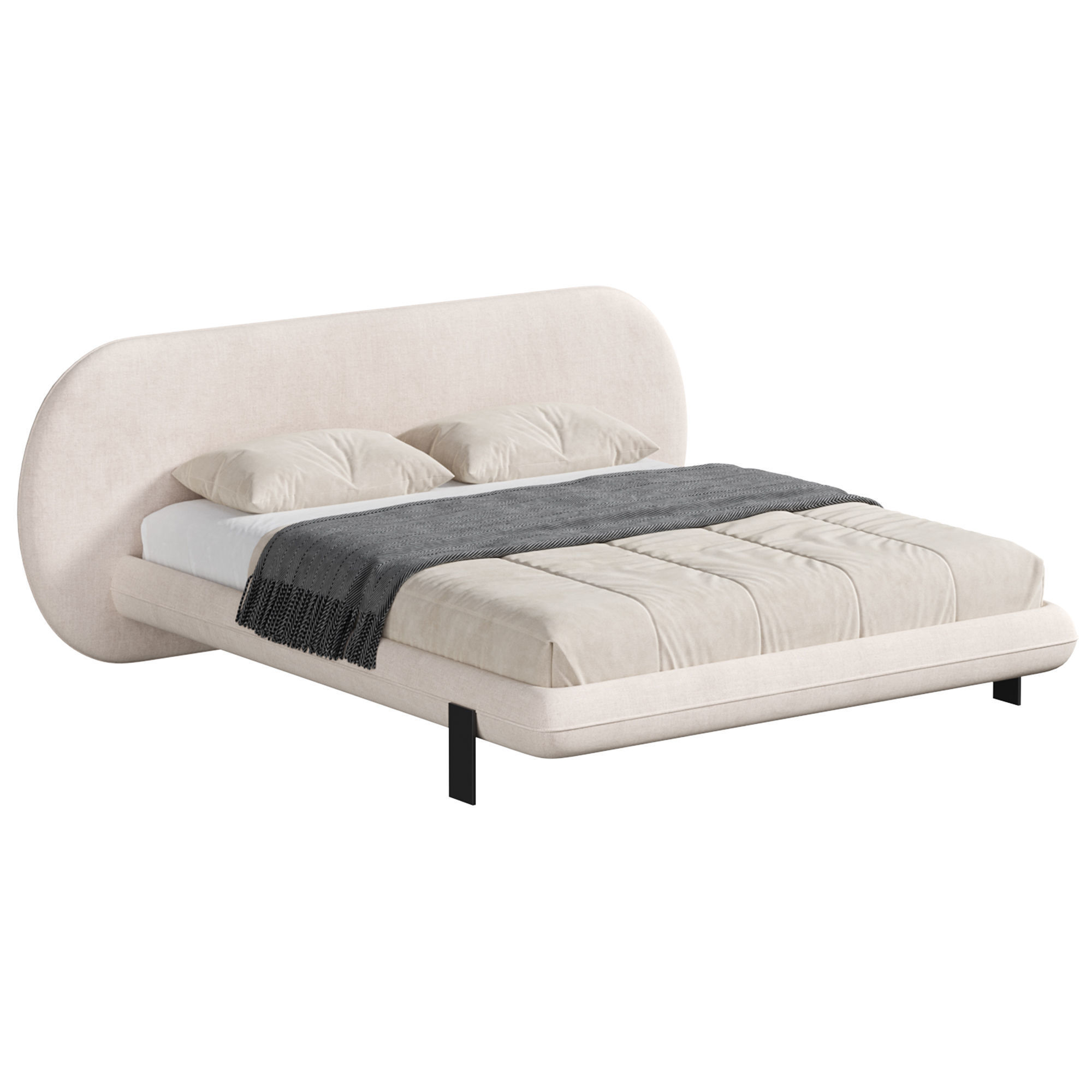 WABI BED by stels 3D model | CGTrader