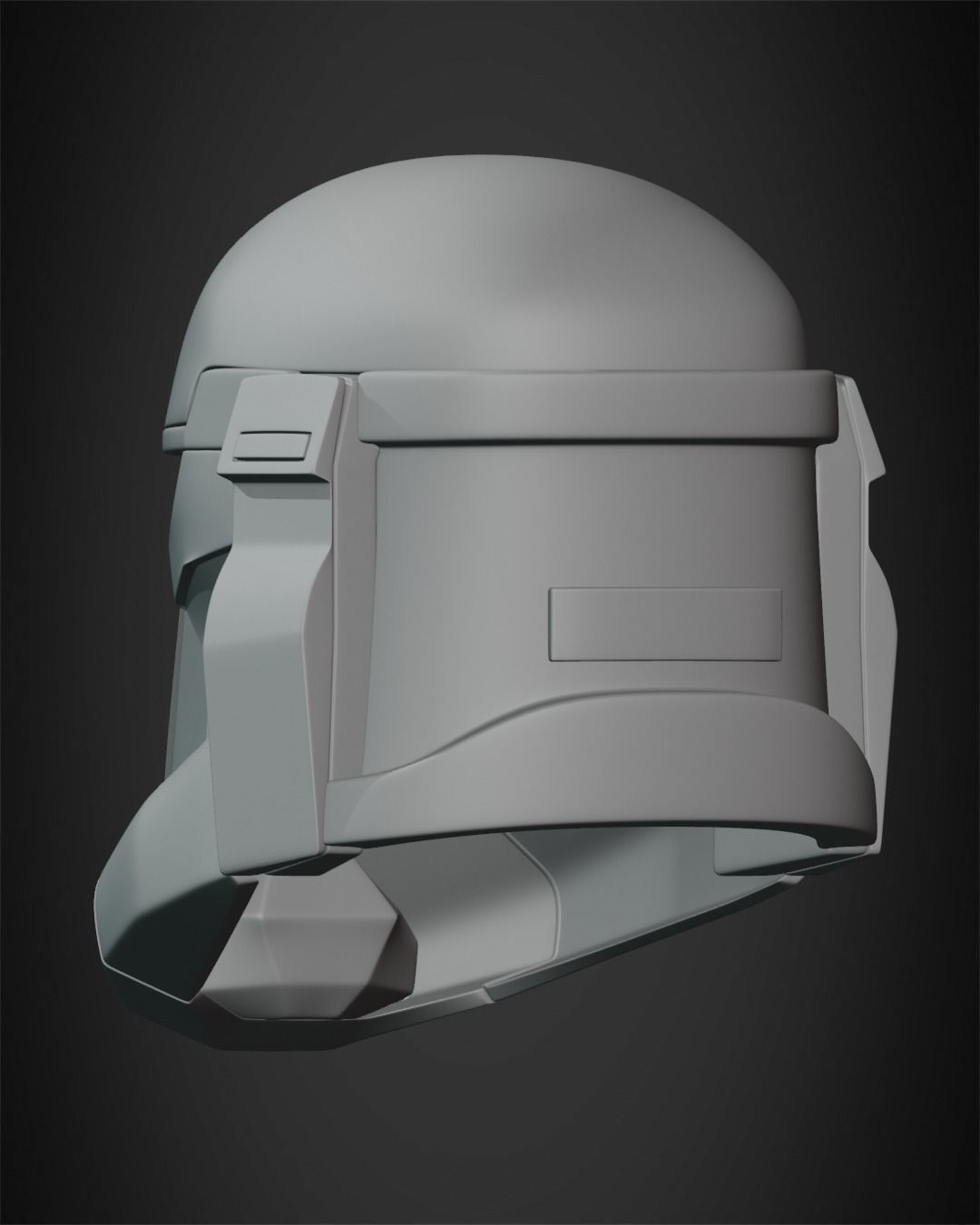 The Mandalorian Imperial Super Commandos Helmet for Cosplay 3D model 3D ...