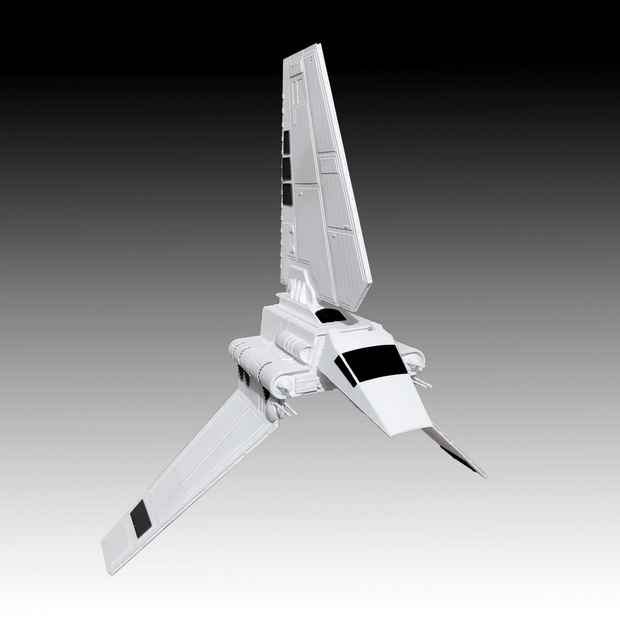 STAR WARS LAMBDA SHUTTLE ARTICULATED PRINTABLE WITH INSTRUCTIONS 3D model 3D printable | CGTrader