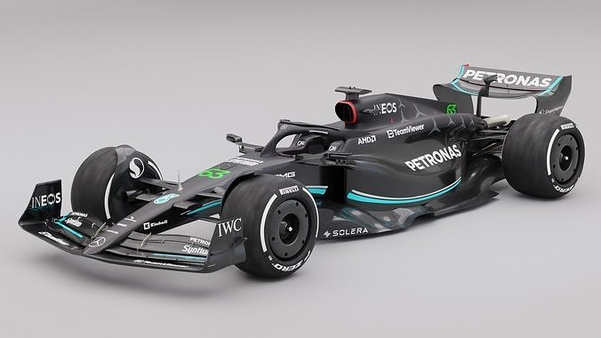 Mercedes W14 3D model | CGTrader