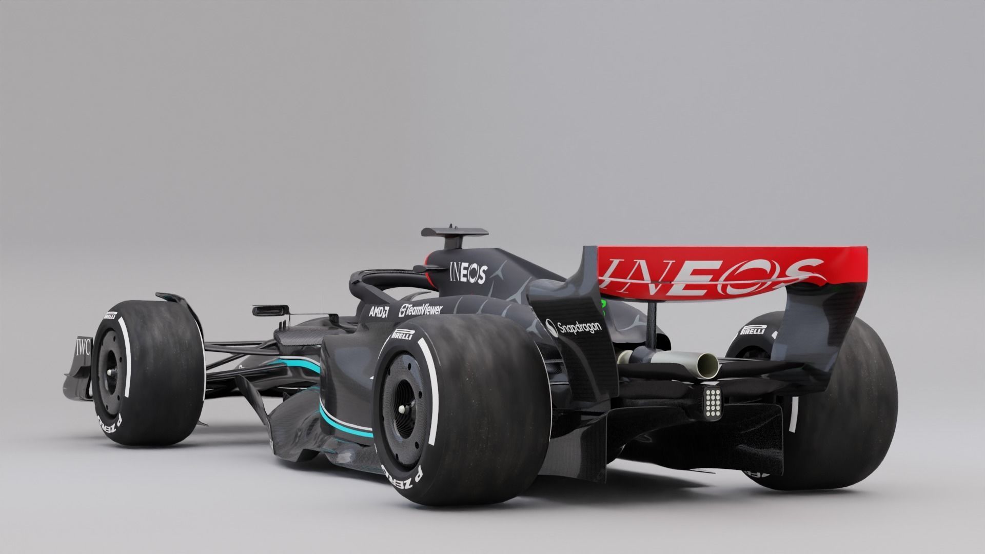 Mercedes W14 3D model | CGTrader