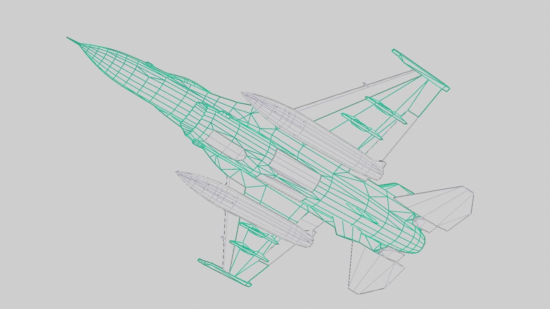 3D model Mitsubishi F-2 Japan Air Force VR / AR / low-poly | CGTrader