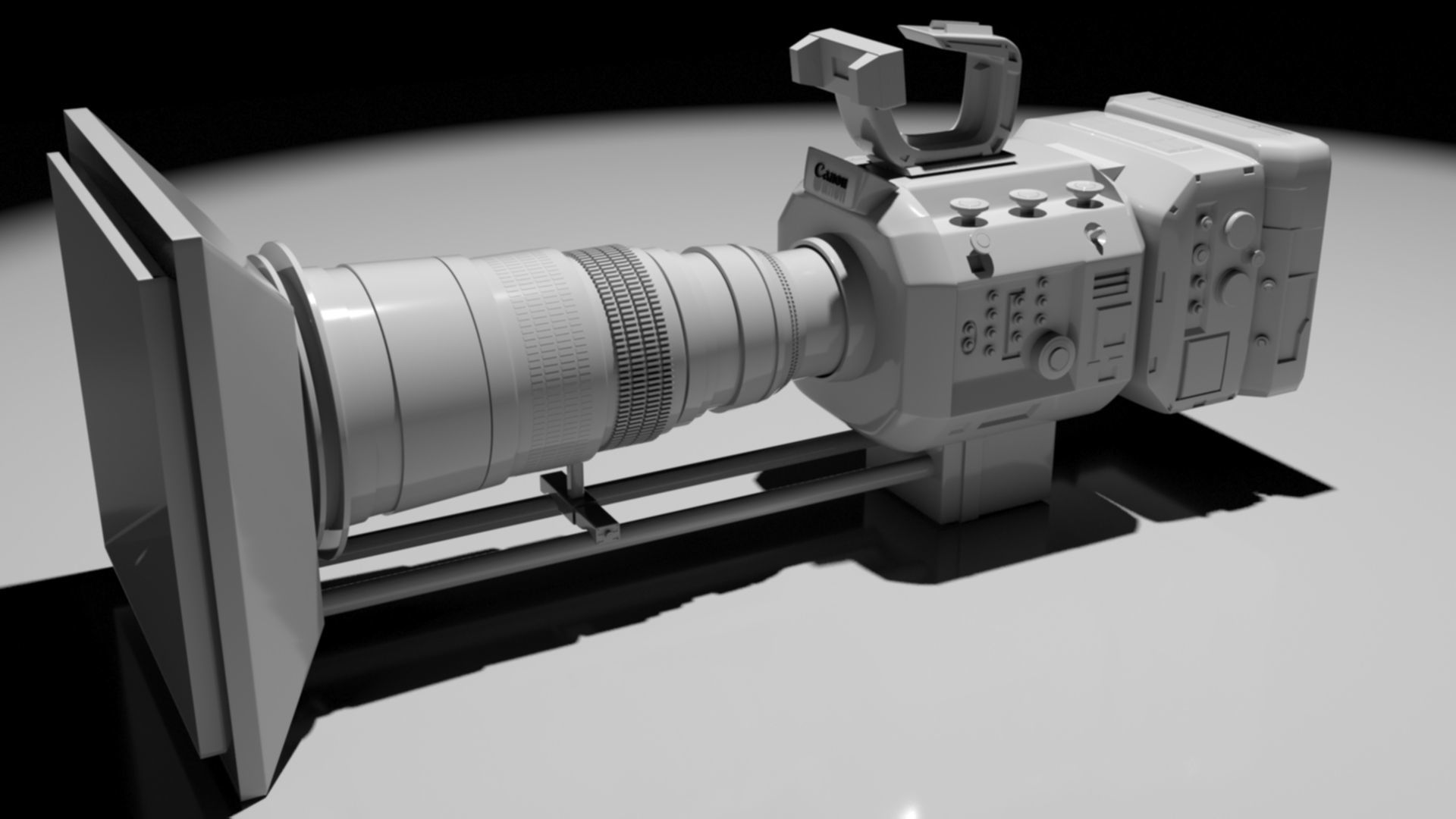modern camera free 3D model | CGTrader