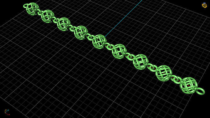 NECKLACE gold jewelry 3D model 3D printable | CGTrader