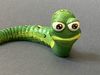 Articulated Worm free 3D model 3D printable | CGTrader