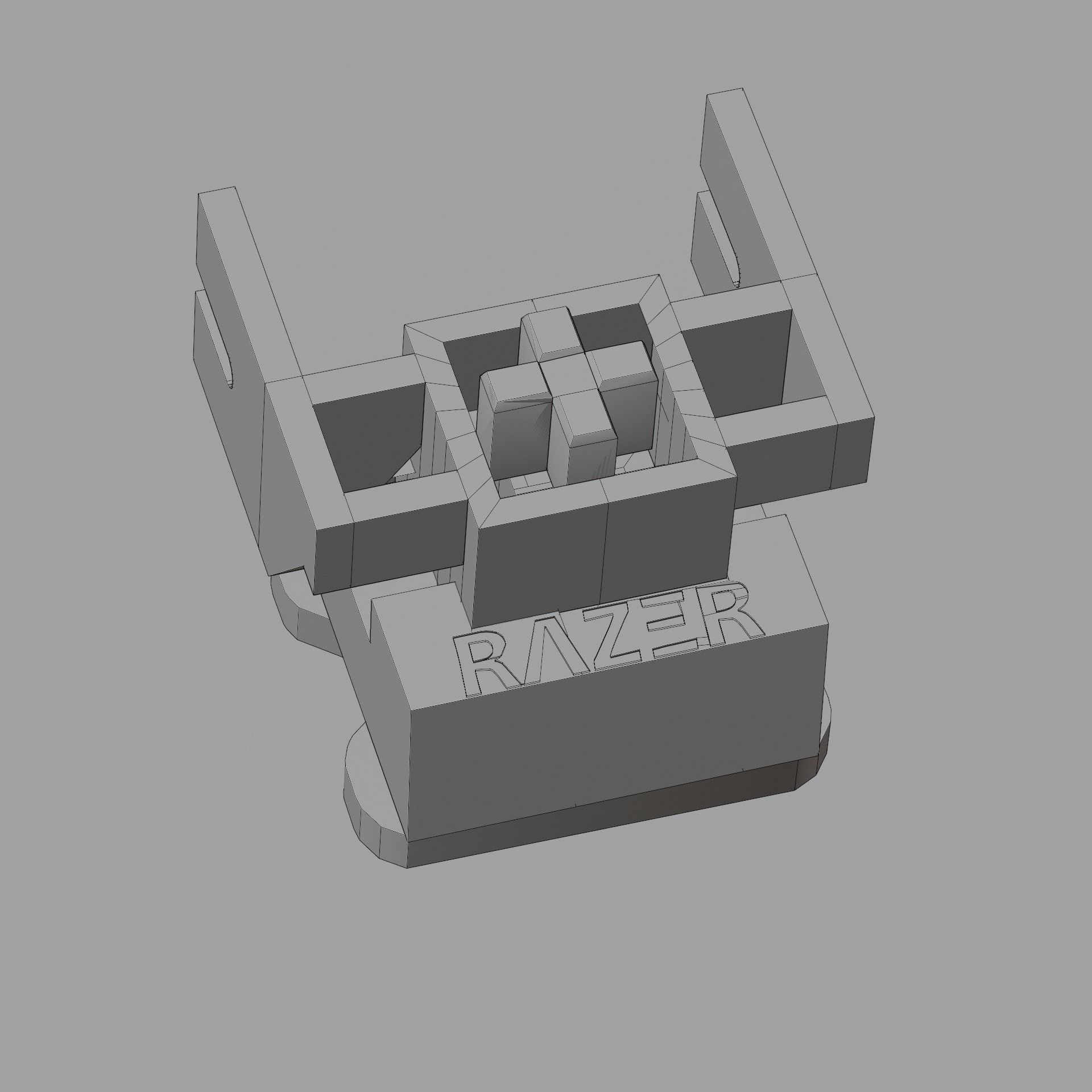 Razer Huntsman V2 Mechanical Keyboard 3D model | CGTrader