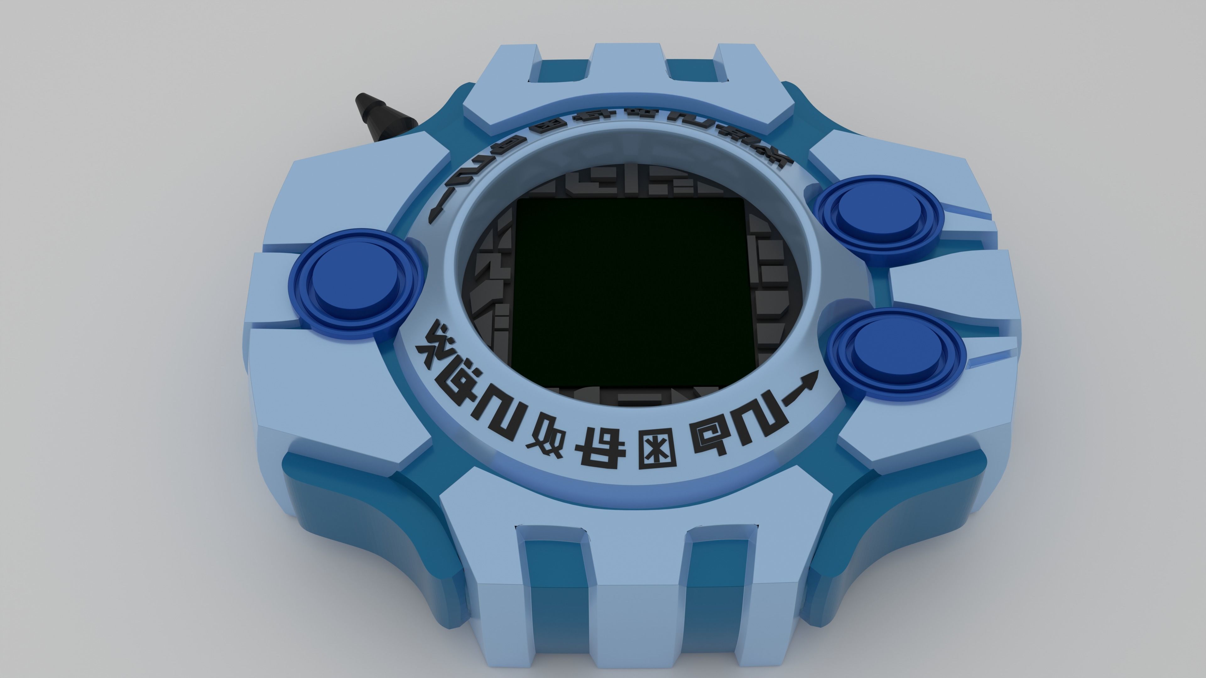 Original Digivice From Digimon 3D model 3D printable | CGTrader