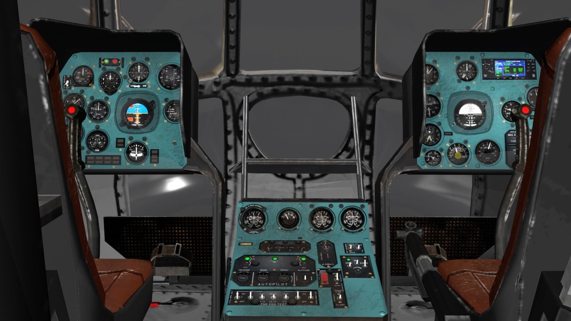 3D model Pilots and helicopters VR / AR / low-poly | CGTrader