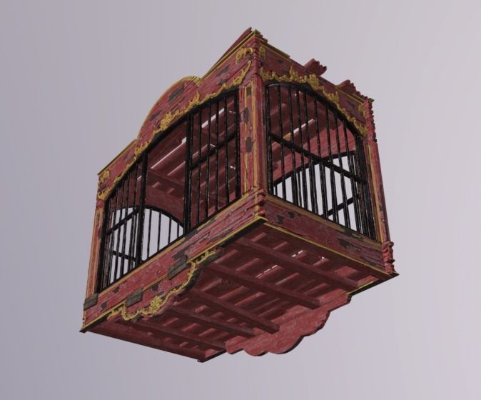 3D model Circus Cage VR / AR / low-poly | CGTrader