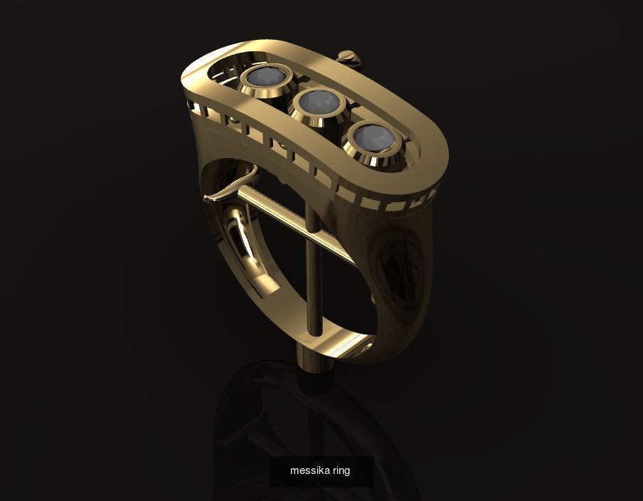 messika set trio 3D Model Collection | CGTrader