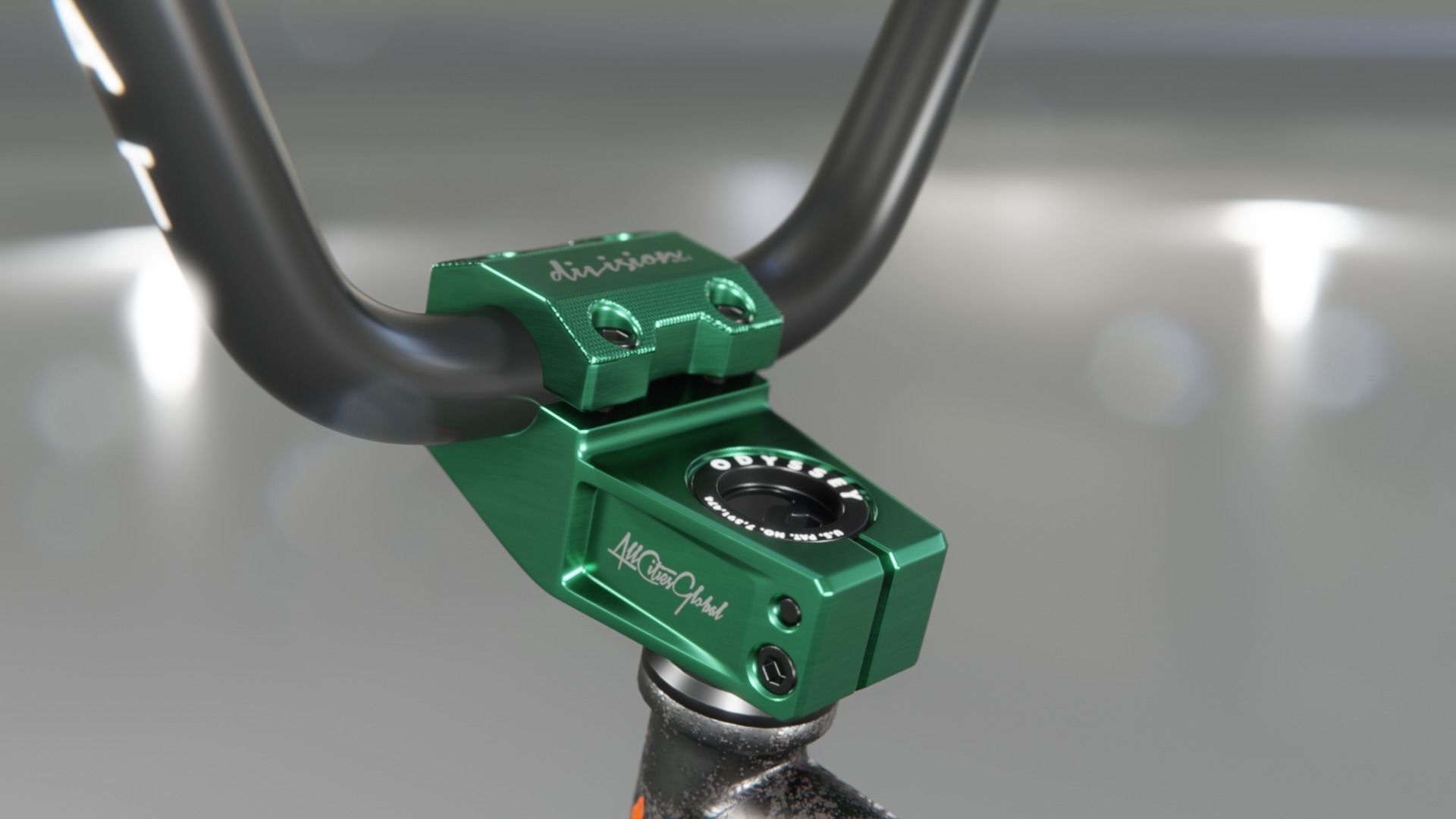 Realistic BMX Bike Bicycle BSD CULT ODYSSEY Street Dirt Skate free 3D ...