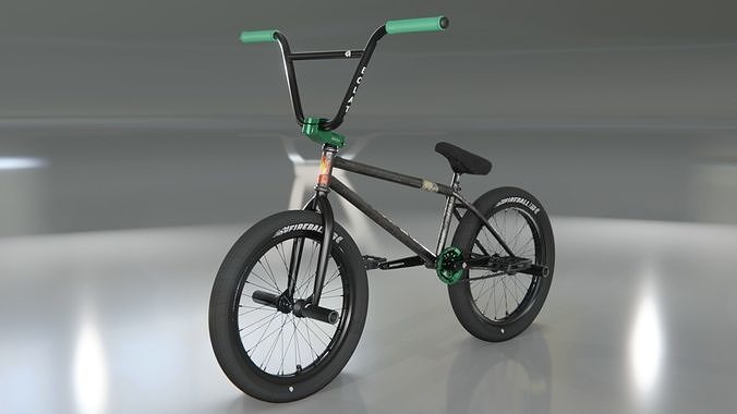 Realistic BMX Bike Bicycle BSD CULT ODYSSEY Street Dirt Skate free 3D ...