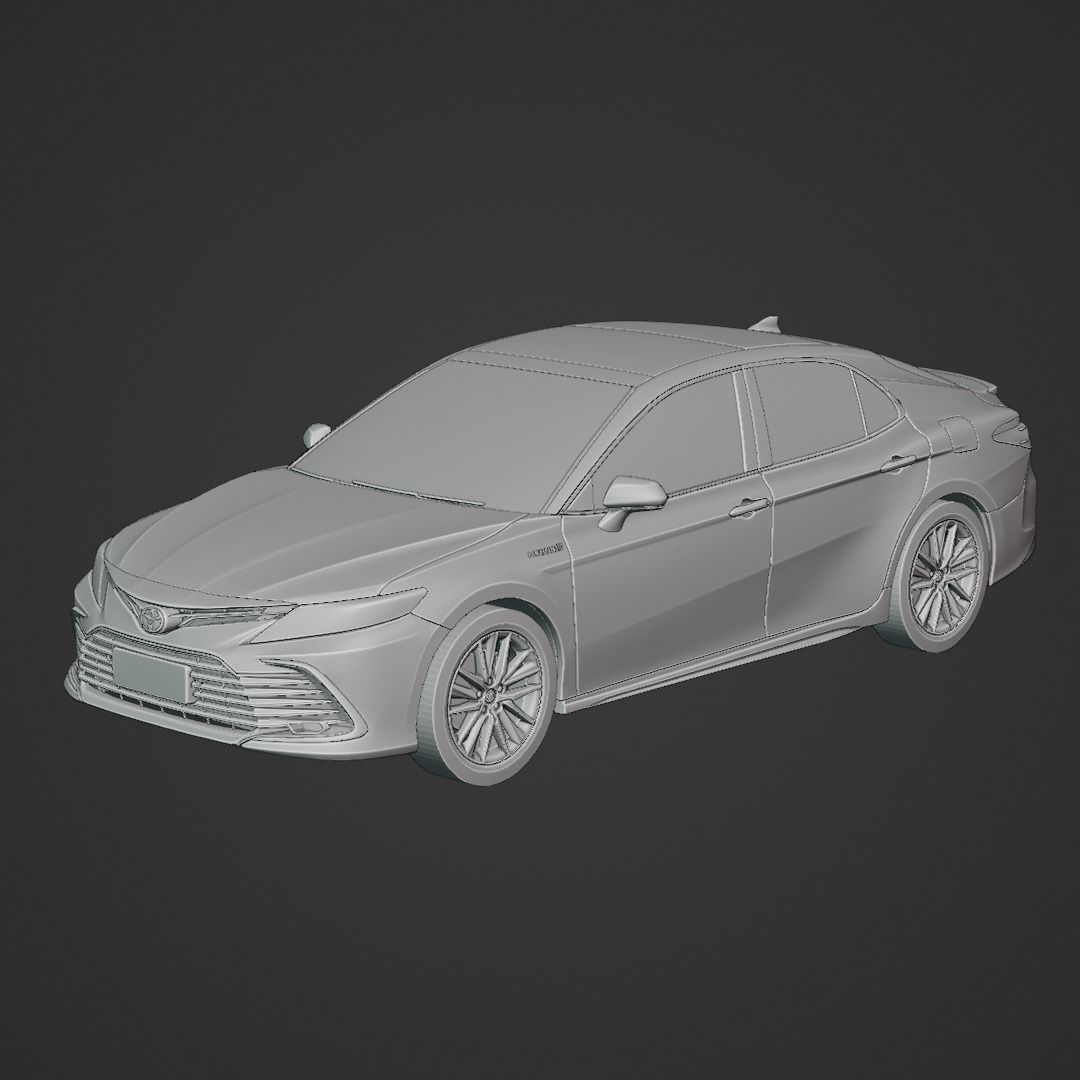 Toyota Camry XLE 2019 3D model | CGTrader