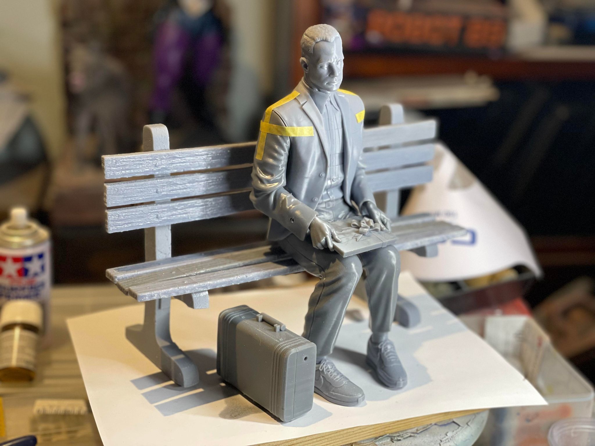 Forrest Gump 3D model 3D printable | CGTrader