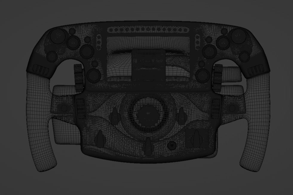 F1 Steering Wheel free 3D model | CGTrader