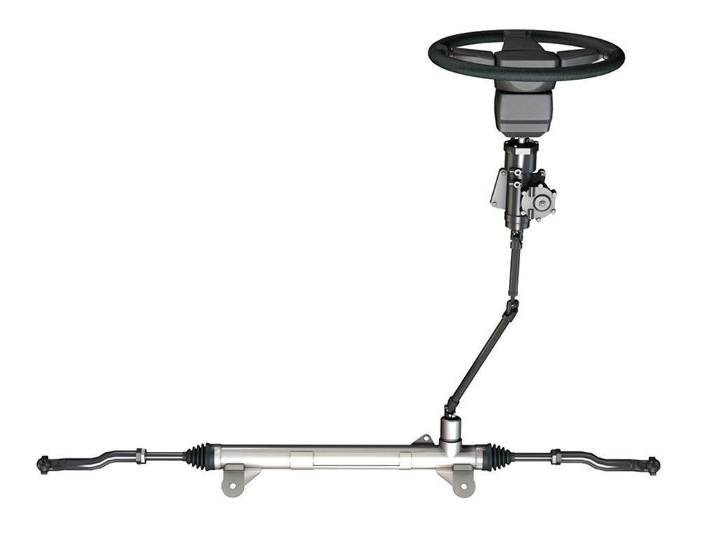 Steering System 3D model | CGTrader