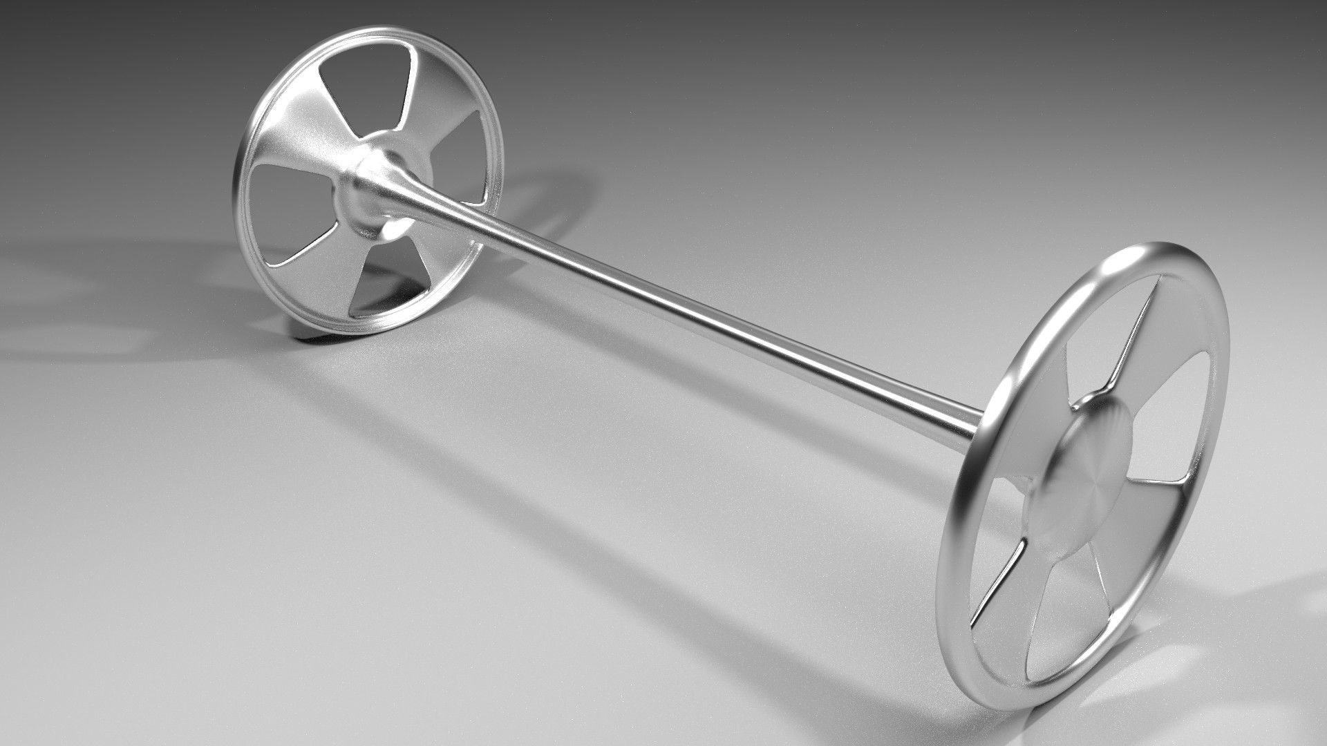 Metal Wheel 2 3D model | CGTrader