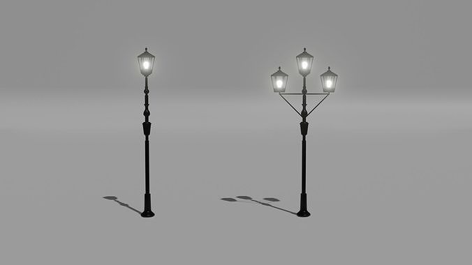 Street Lamp free 3D model | CGTrader