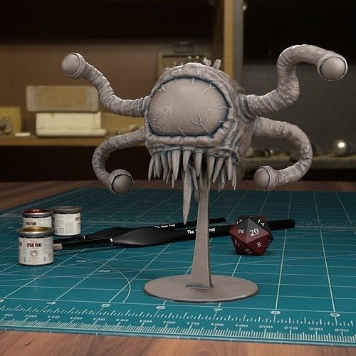 Beholder 01 - Pre-Supported 3D model 3D printable | CGTrader