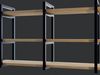 3D model 3 tier wall shelf VR / AR / low-poly | CGTrader