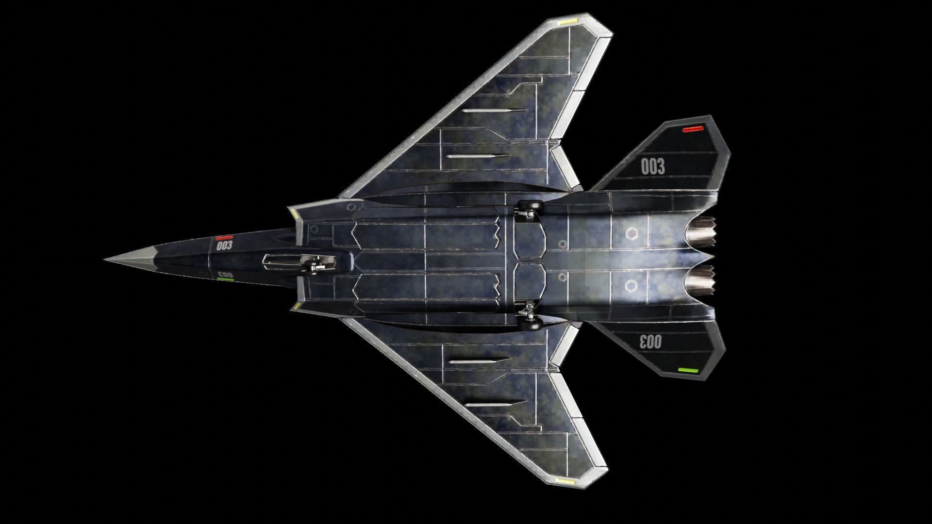 3D model FCAS -French Concept fighter jet VR / AR / low-poly | CGTrader